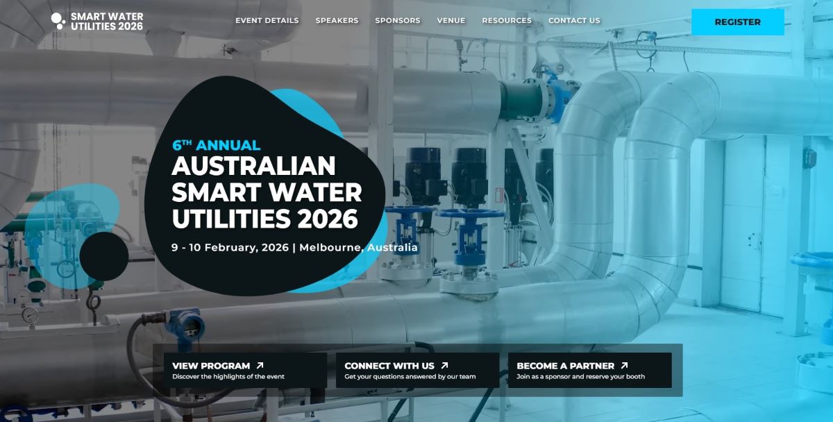 Australian Smart Water Utilities 2026 | Register Now